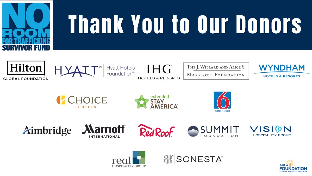 No Room For Trafficking Initiative